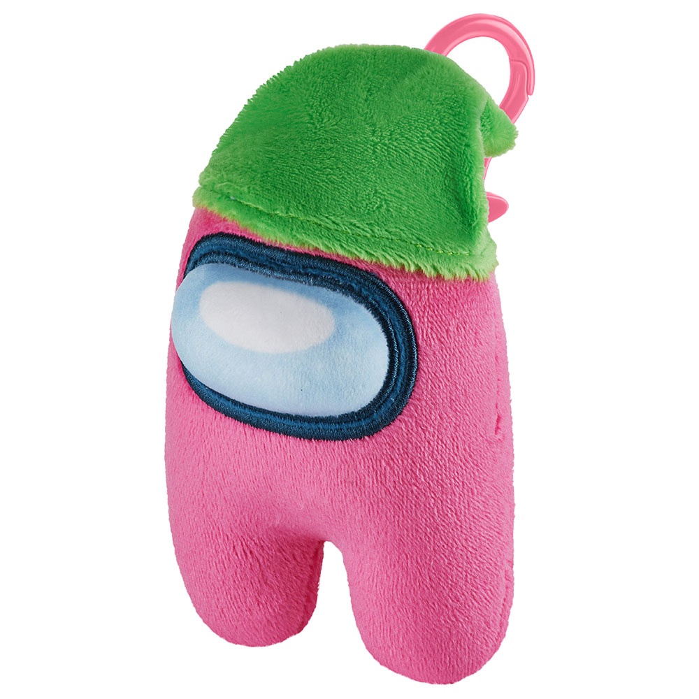 Among Us - Clip On Plush Character Keychain 13cm - Pink