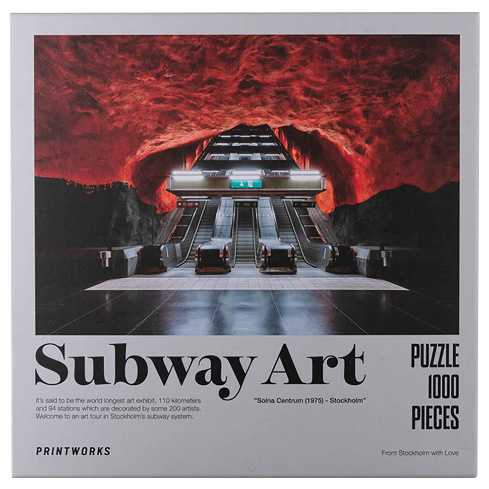 PrintWorks - Puzzle Subway Art Fire | Buy at Best Price from Mumzworld