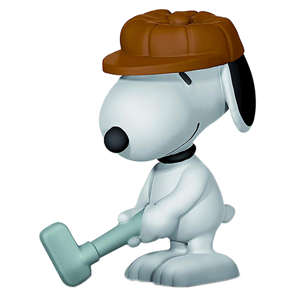 Schleich - Golfer Snoopy - Grey & Brown | Buy at Best Price from Mumzworld