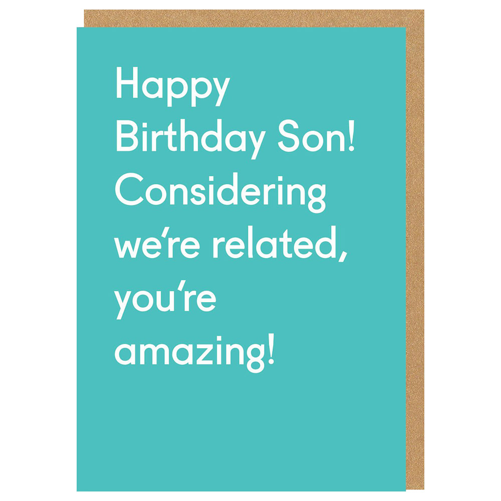 Ohh Deer - Happy Birthday Son Greeting Card | Buy at Best Price from ...